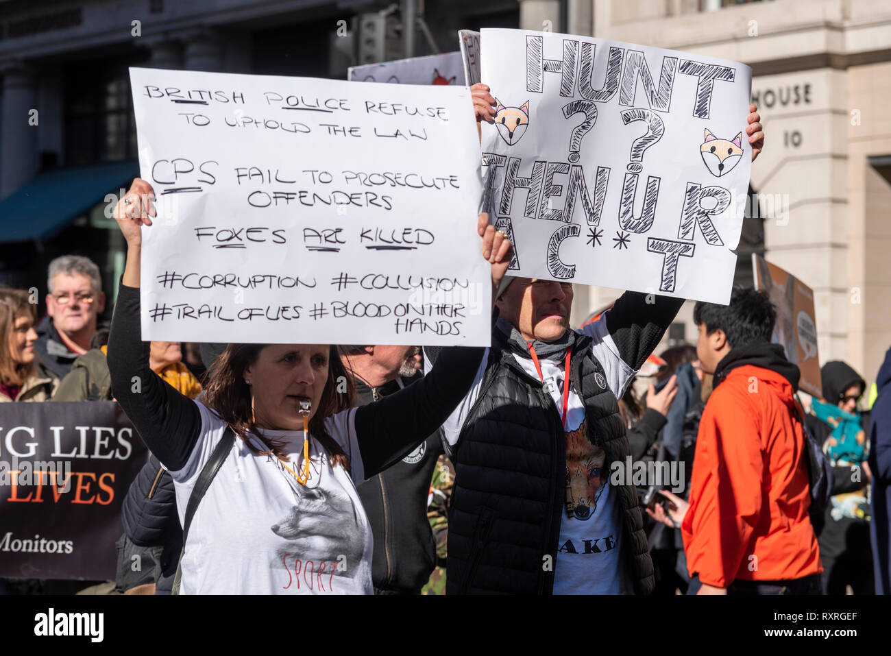 A protest march has taken place from Cavendish Square to Parliament ...