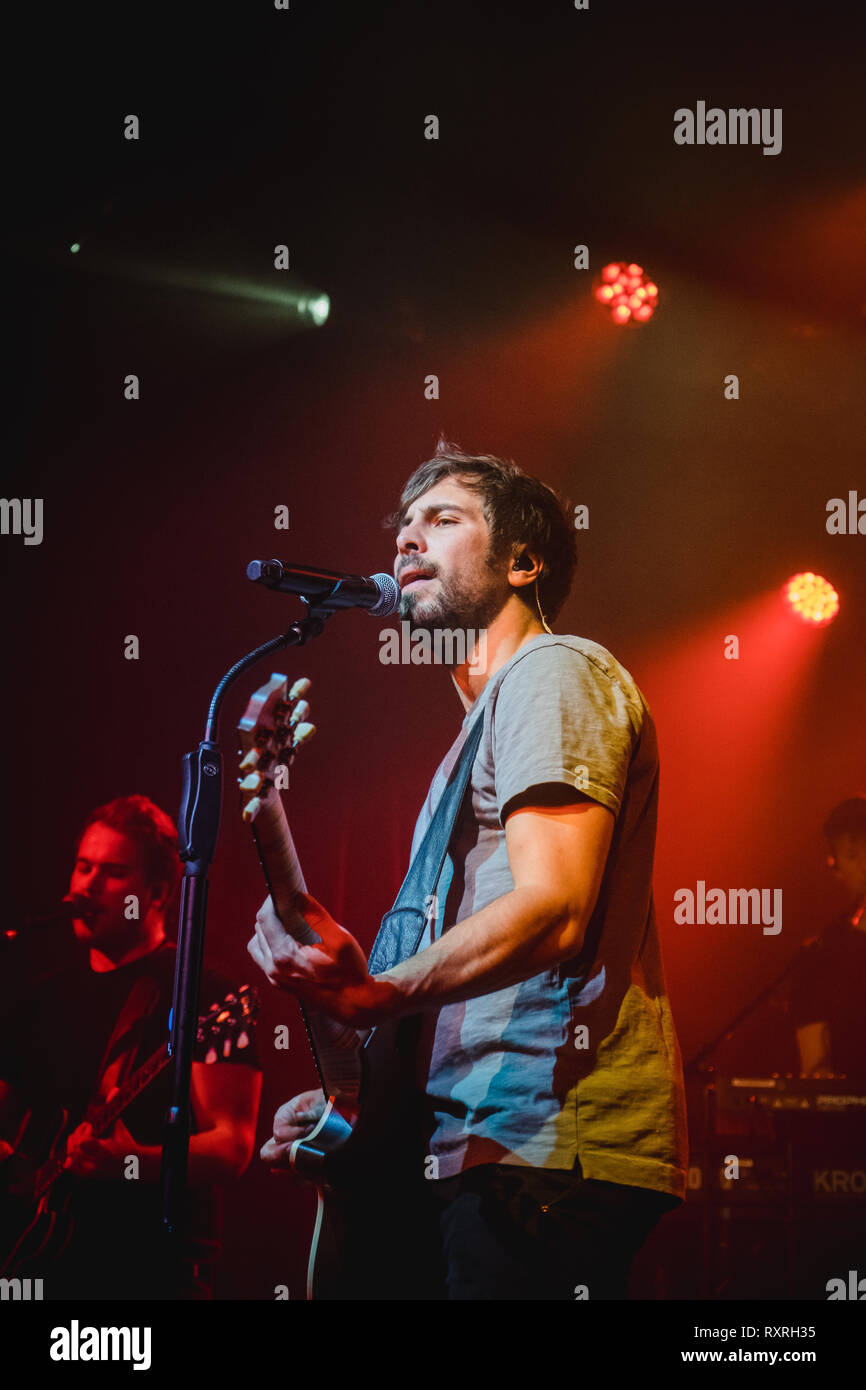 Switzerland, Bern - March 9, 2019. The German singer, songwriter and ...