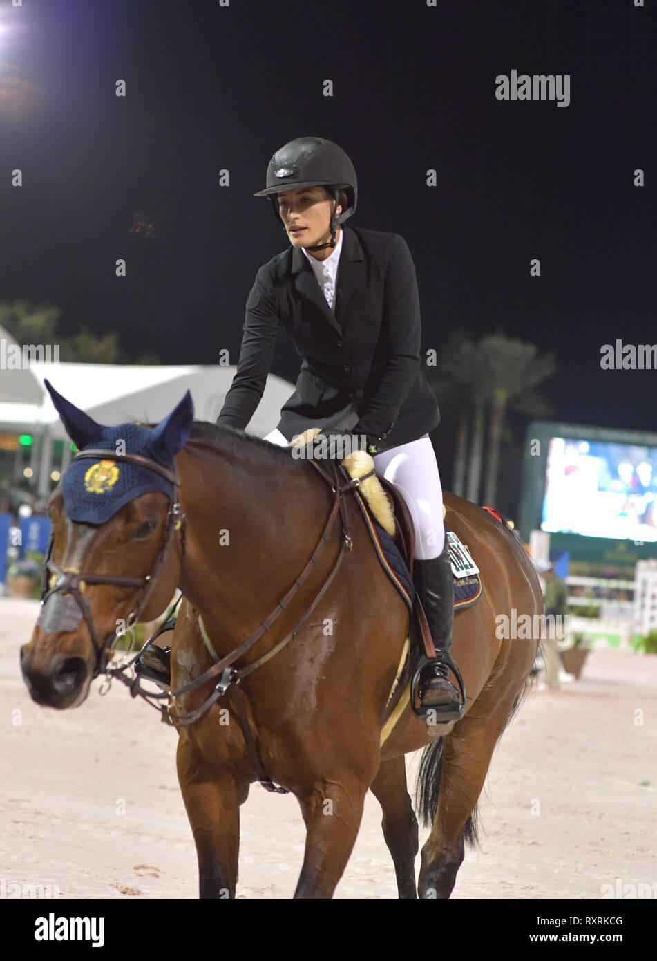 Wellingtion, FL, USA. 09th Mar, 2019. SATURDAY NIGHT LIGHTS: Jessica ...