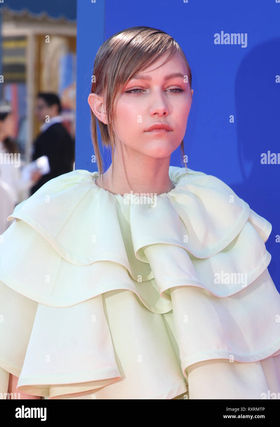 Los Angeles, Ca, USA. 10th Mar, 2019. Grace VanderWaal at the premiere ...