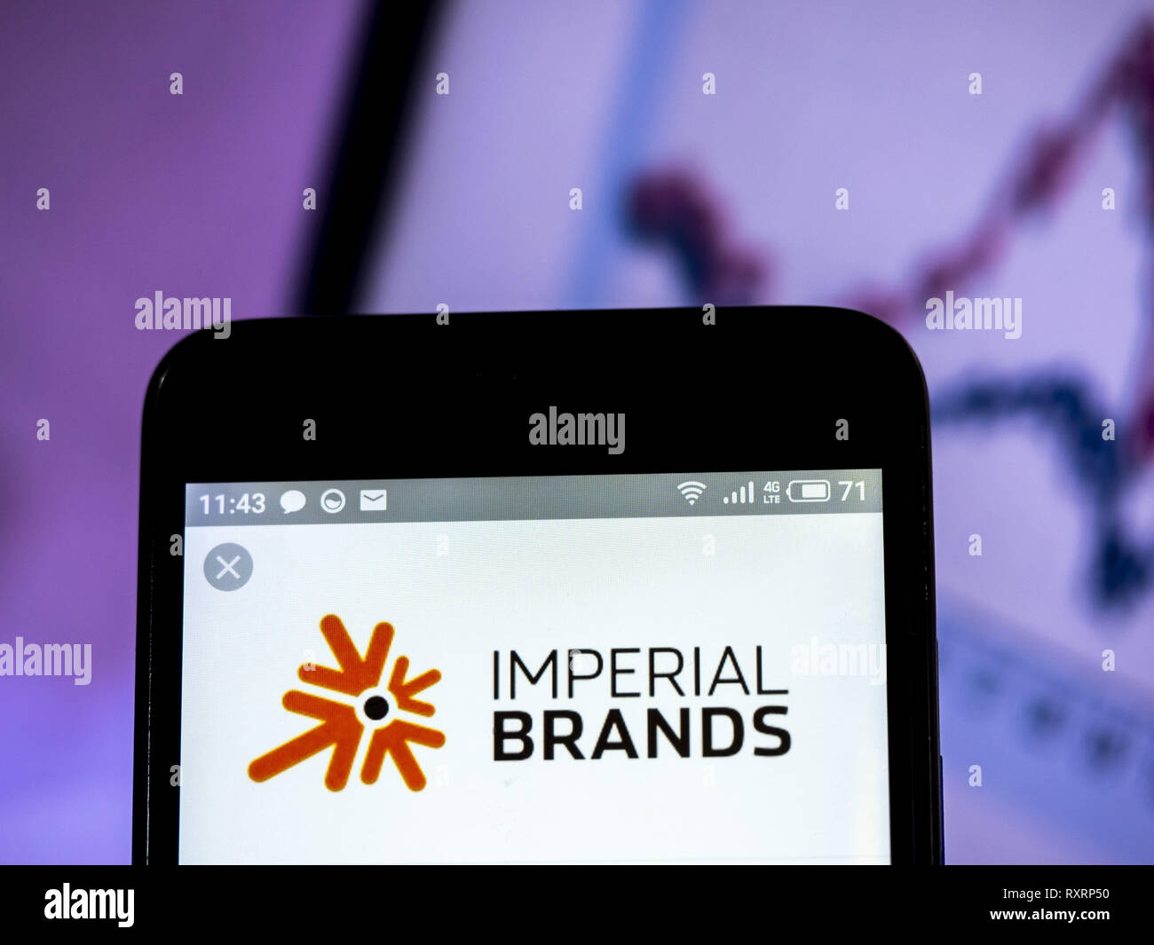 Imperial brands logo hi-res stock photography and images - Alamy