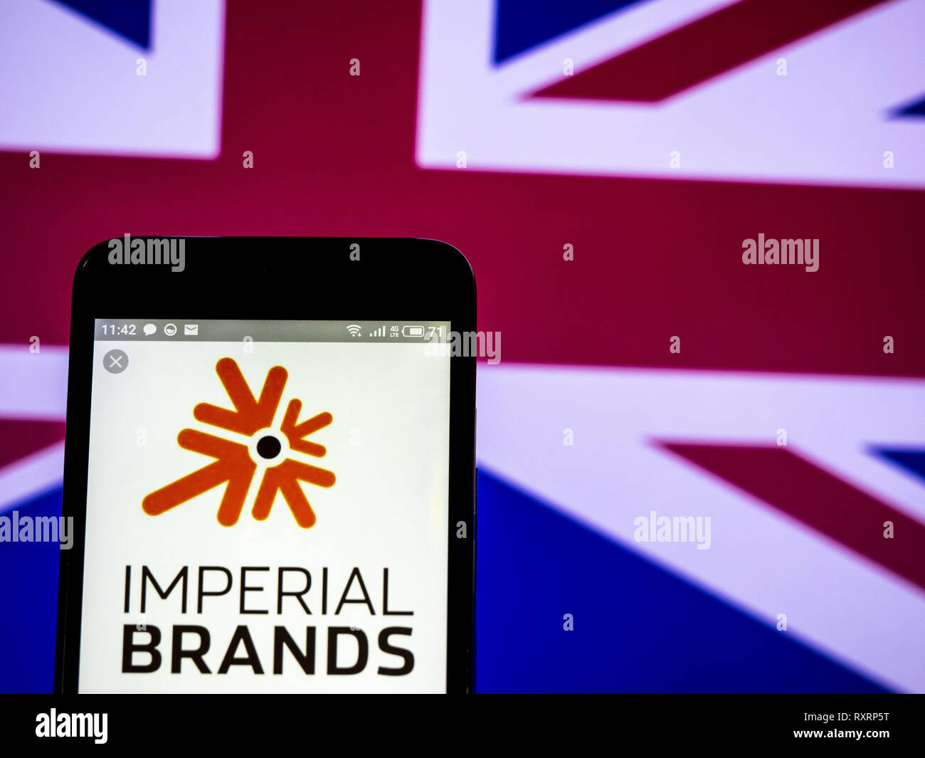 Imperial brands logo hi-res stock photography and images - Alamy