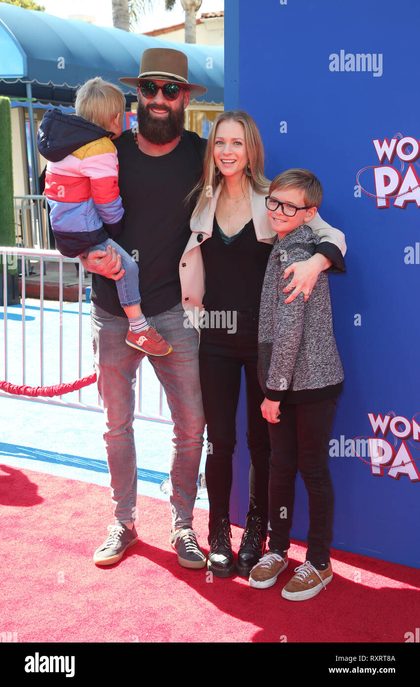 Los Angeles, Ca, USA. 10th Mar, 2019. Nathan Andersen, Mekhai Allan ...