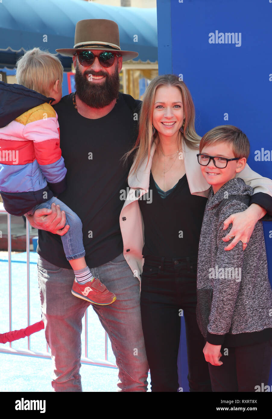 Los Angeles, Ca, USA. 10th Mar, 2019. Nathan Andersen, Mekhai Allan ...