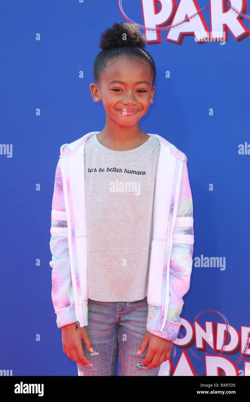 Los Angeles, Ca, USA. 10th Mar, 2019. Faithe Herman, at the premiere of ...