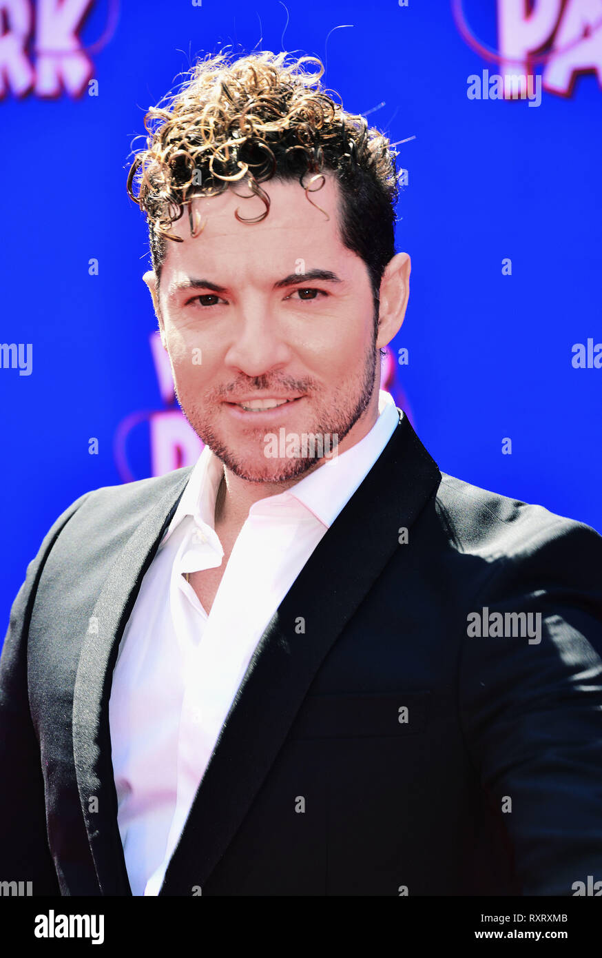Los Angeles, USA. 10th Mar, 2019. David Bisbal 028 attends the premiere ...