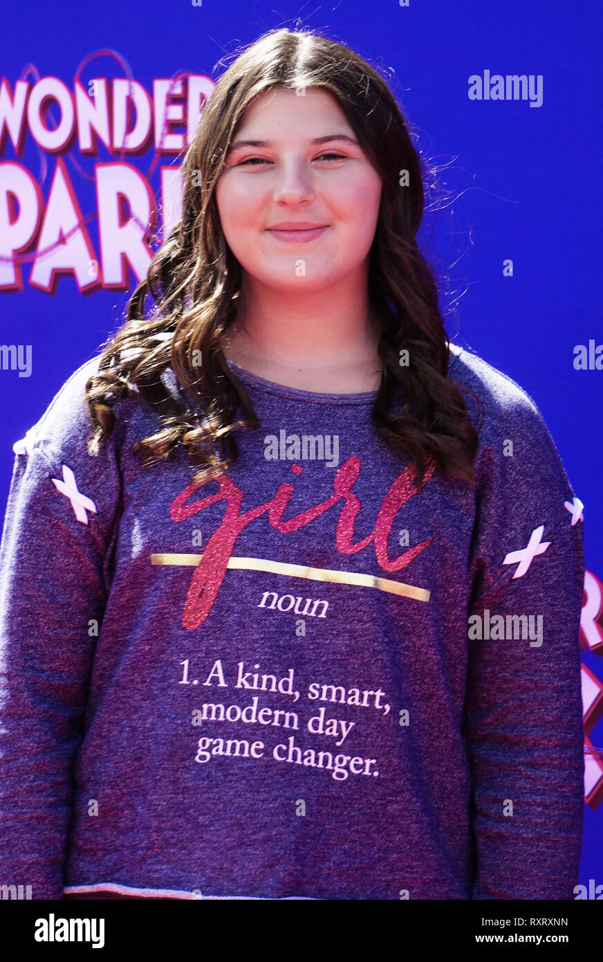 Los Angeles, USA. 10th Mar, 2019. Mackenzie Hancsicsak attends the ...