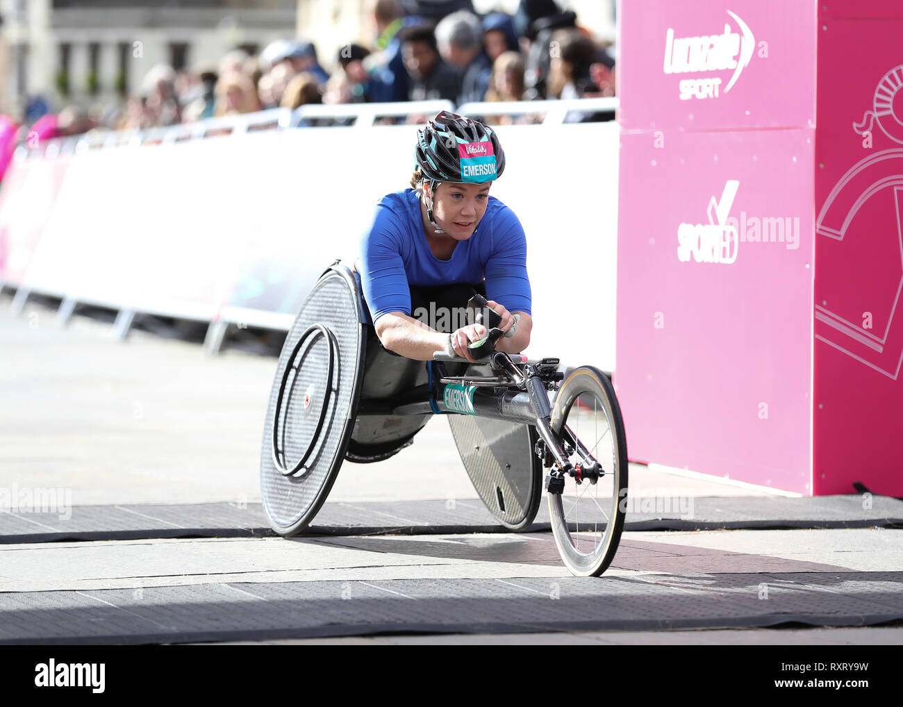 London, UK. 10th Mar, 2019. ; The Vitality Big Half Marathon; Nikki ...