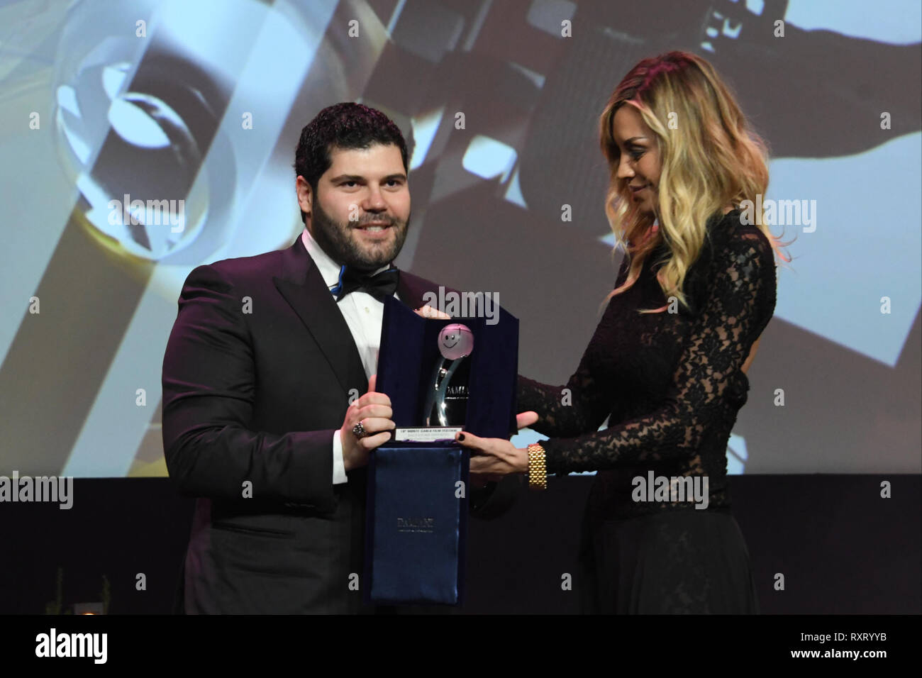 Montecarlo, The Principality Of Monaco. 10th Mar, 2019. Award ceremony ...