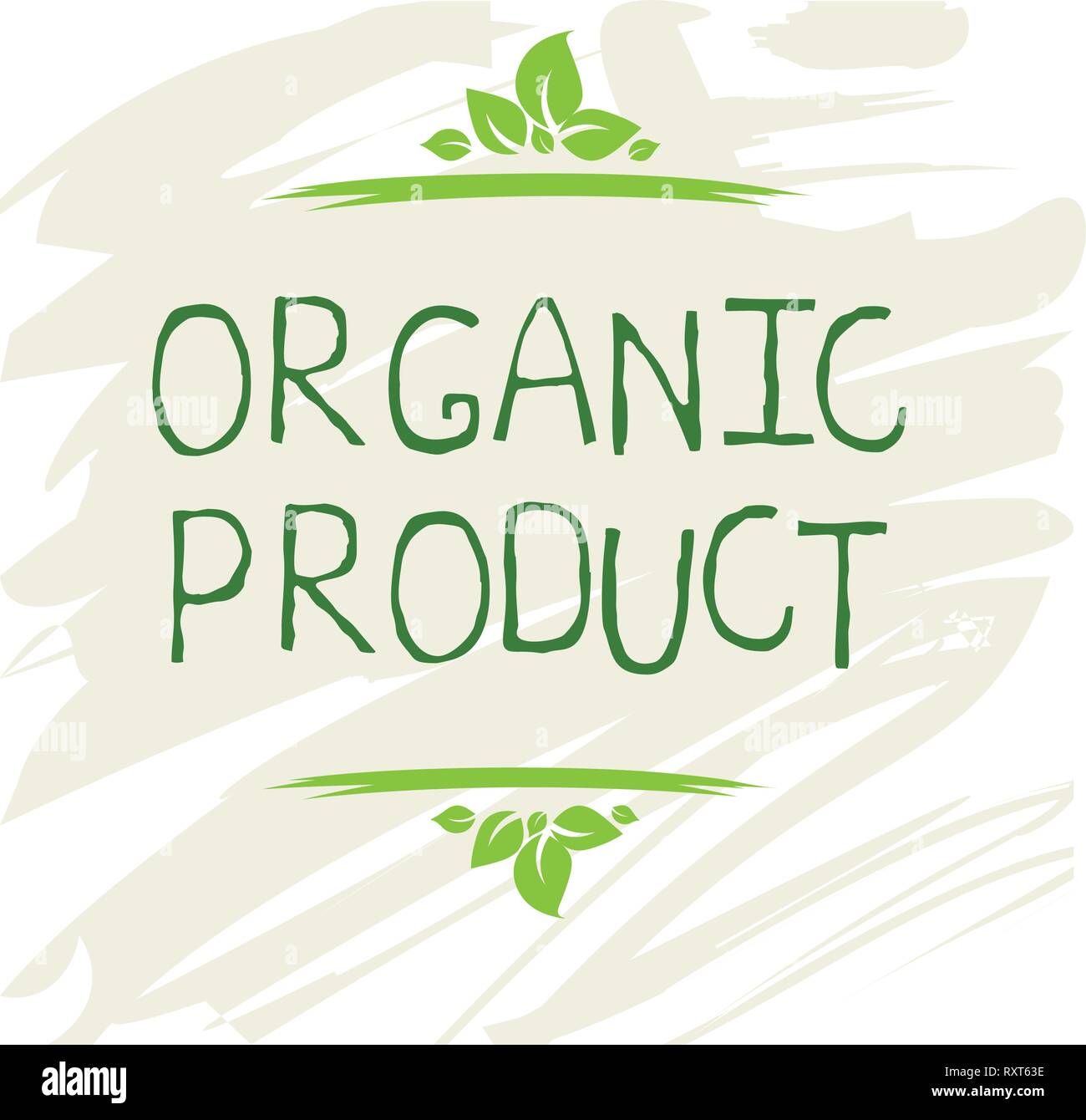 Organic product label and high quality product badges. Bio Pure healthy ...
