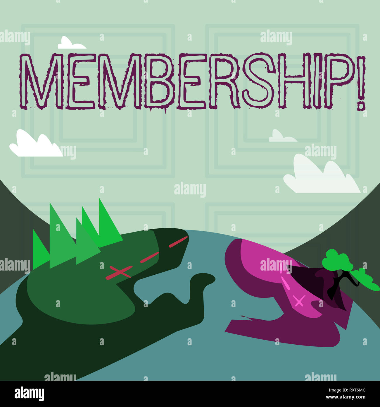 Writing note showing Membership. Business concept for Being member Part ...