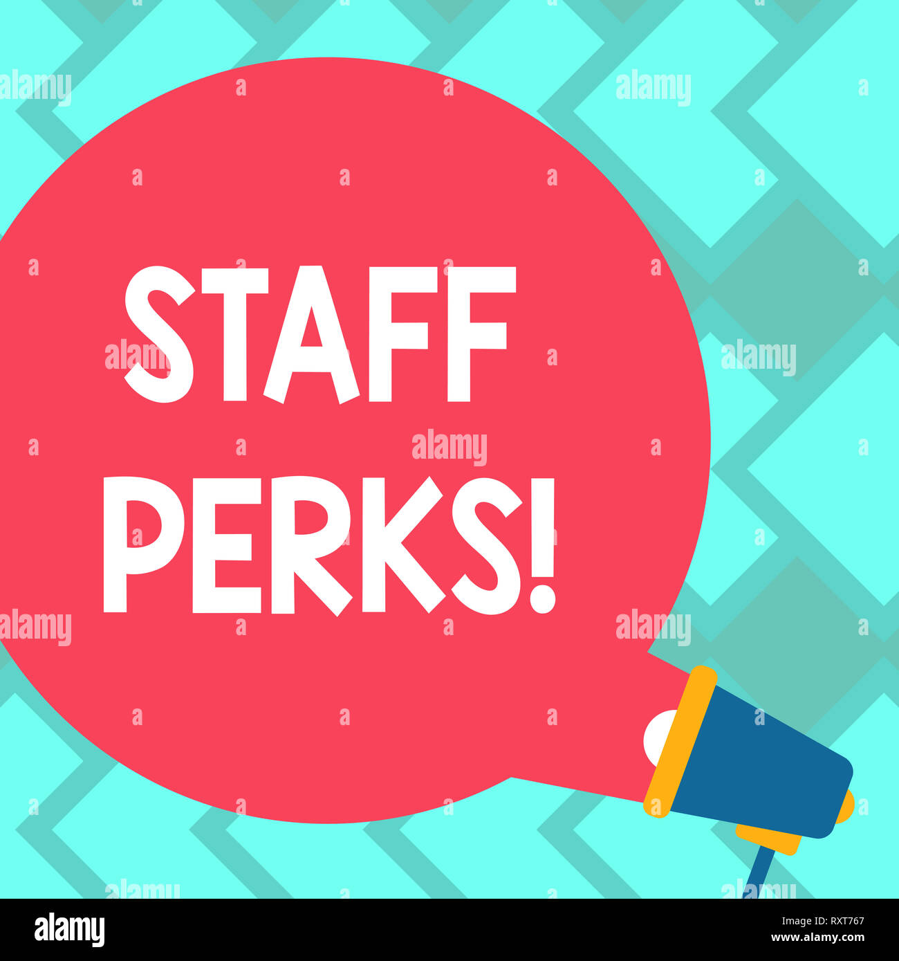 Text sign showing Staff Perks. Business photo text Workers Benefits ...