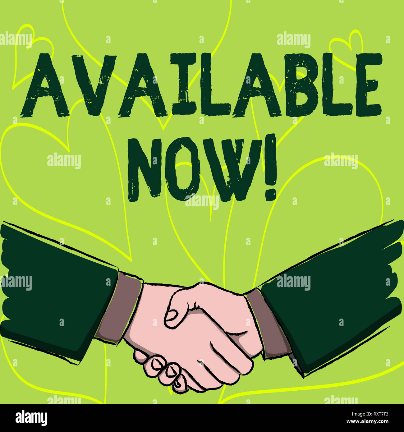 Writing note showing Available Now. Business concept for Promotion ...