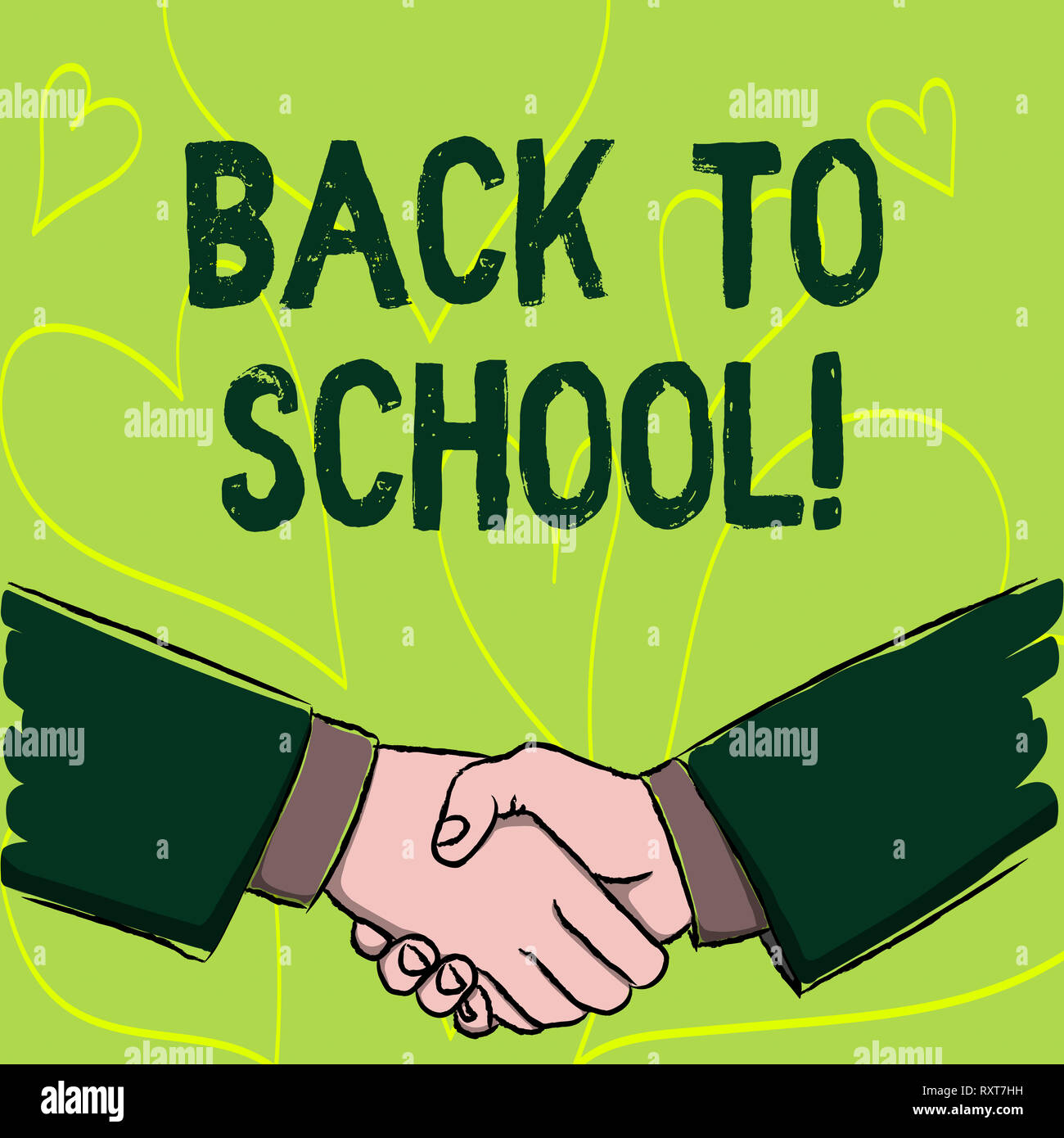 Writing note showing Back To School. Business concept for Return to ...