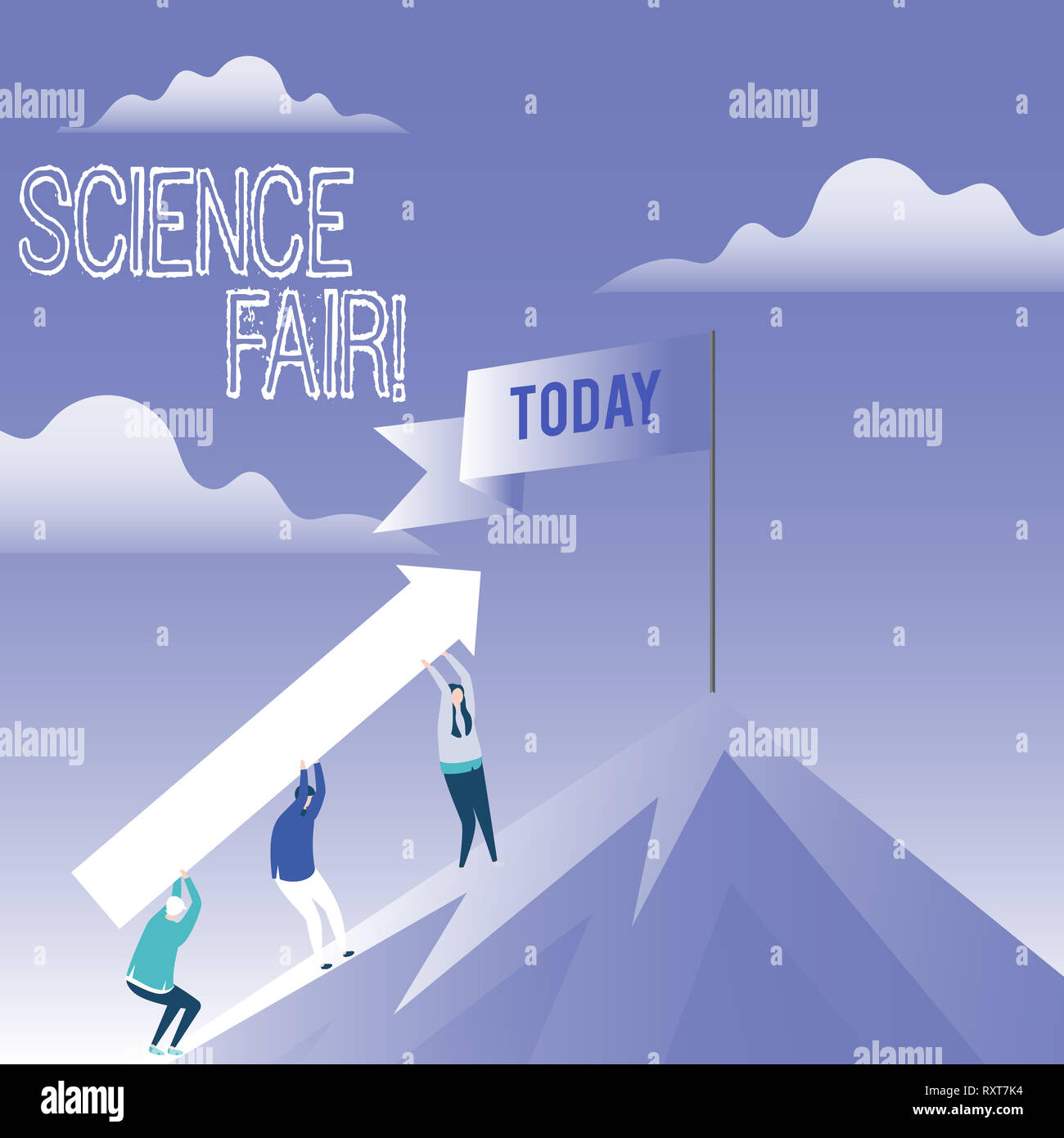 Science fair contestants hi-res stock photography and images - Alamy
