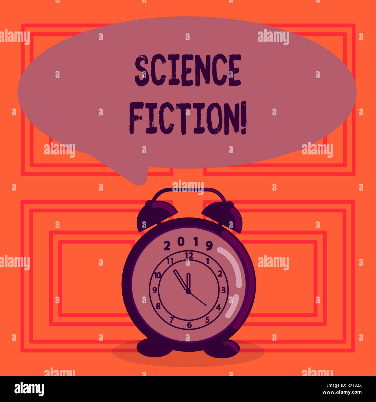 Text sign showing Science Fiction. Business photo text Fantasy ...