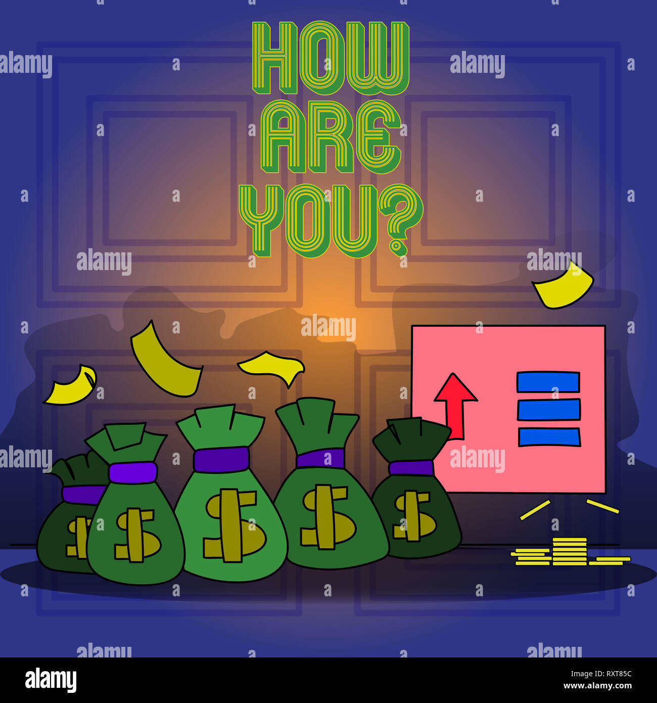 Handwriting text writing How Are Youquestion. Conceptual photo Your ...