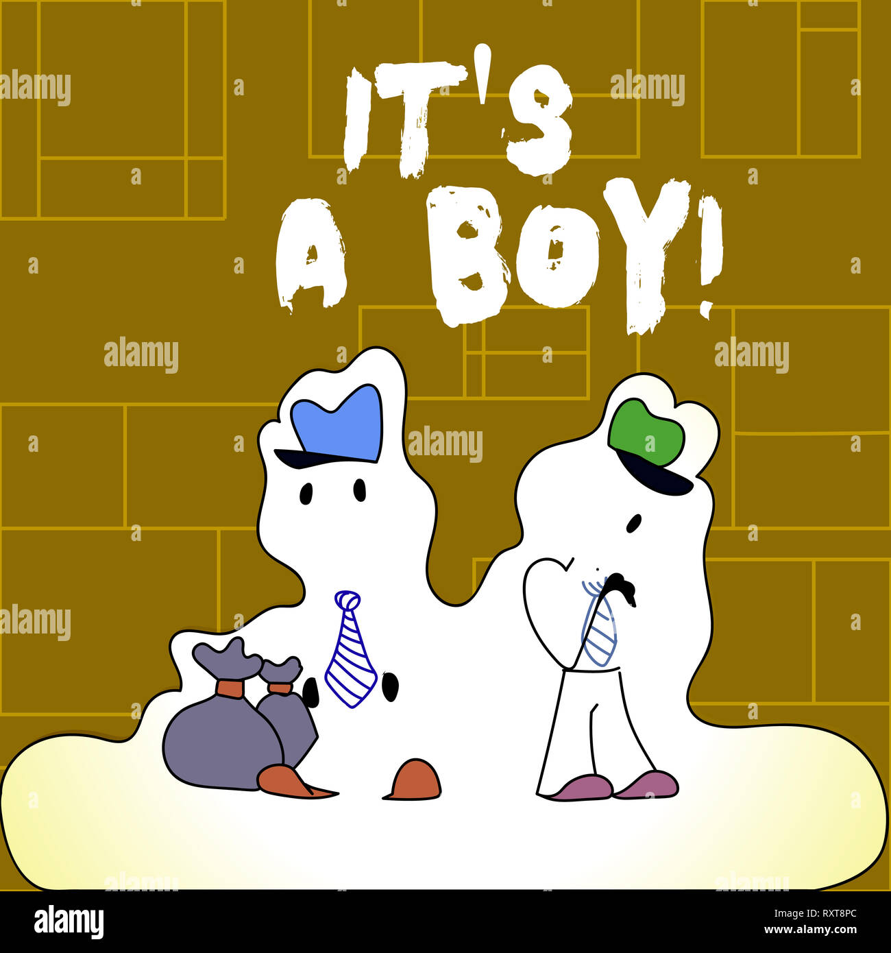 Handwriting text It S A Boy. Conceptual photo Male baby is coming ...