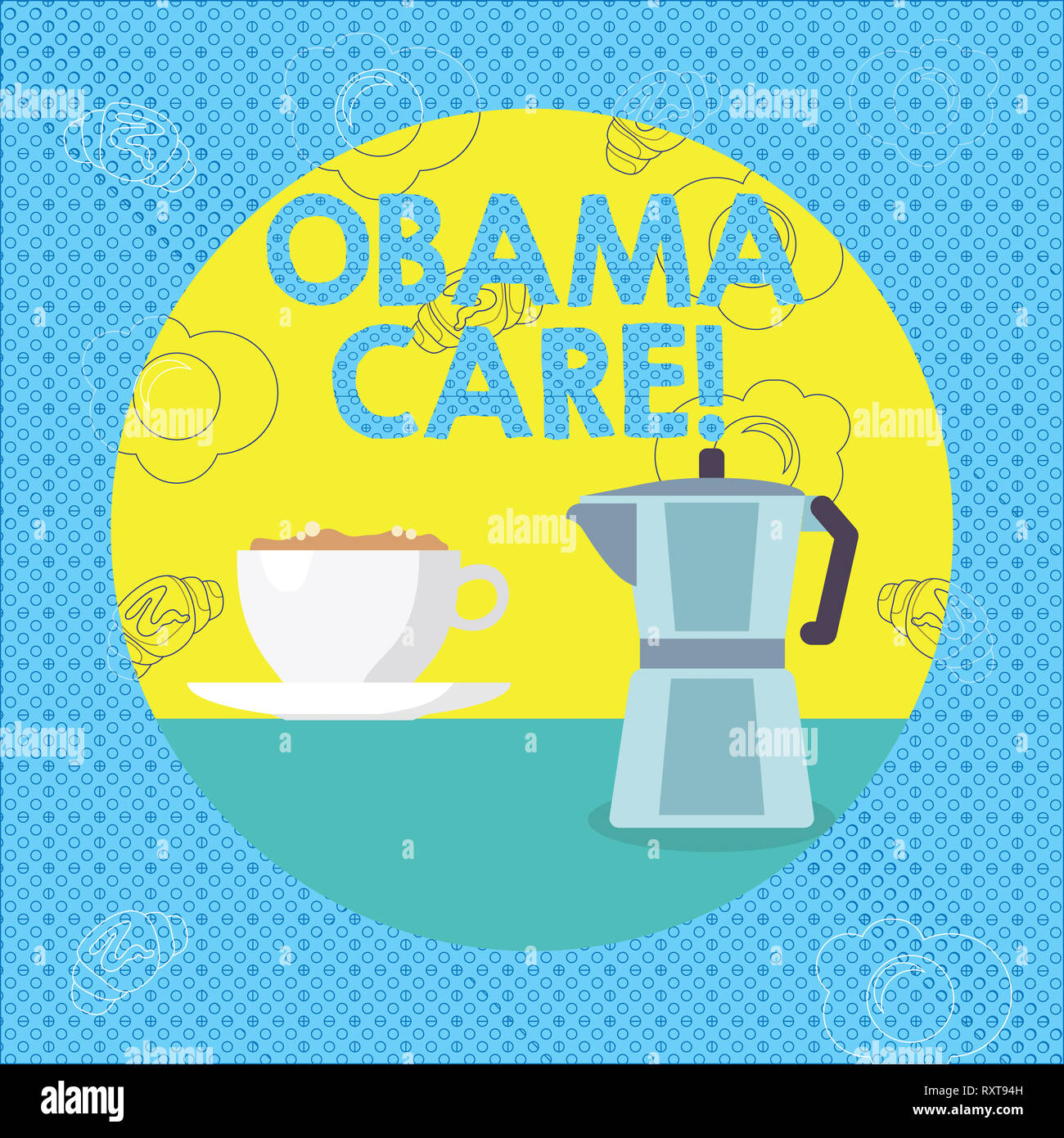 Text sign showing Obama Care. Business photo text Government Program of ...