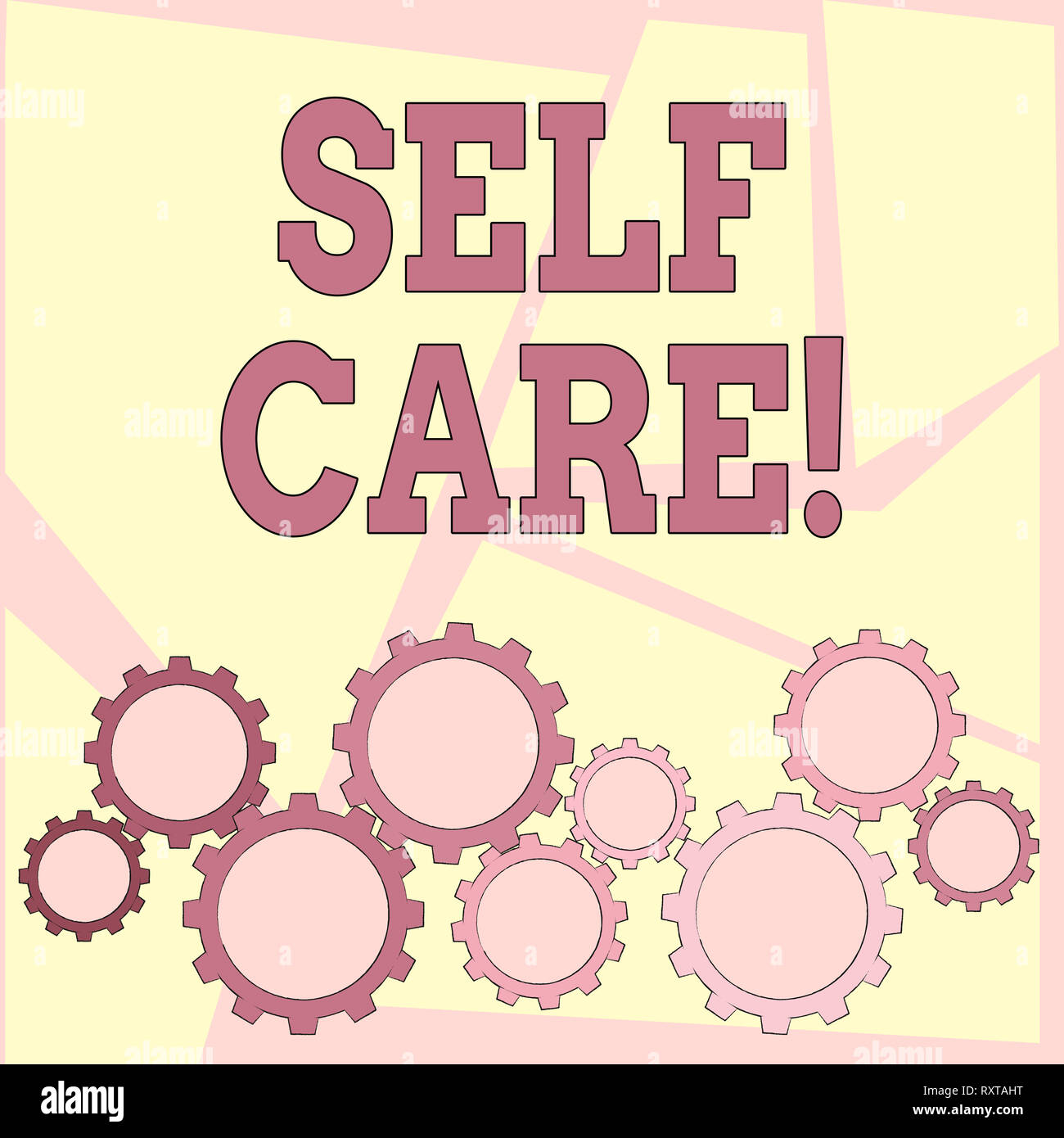 Text sign showing Self Care. Business photo showcasing Protection you ...