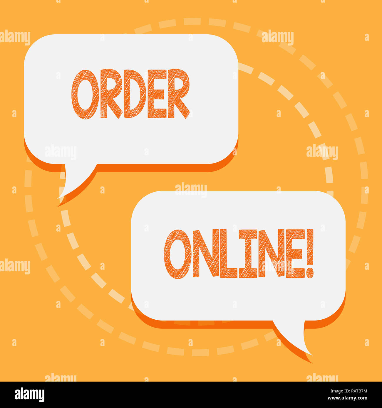 Text sign showing Order Online. Business photo text Purchase something ...