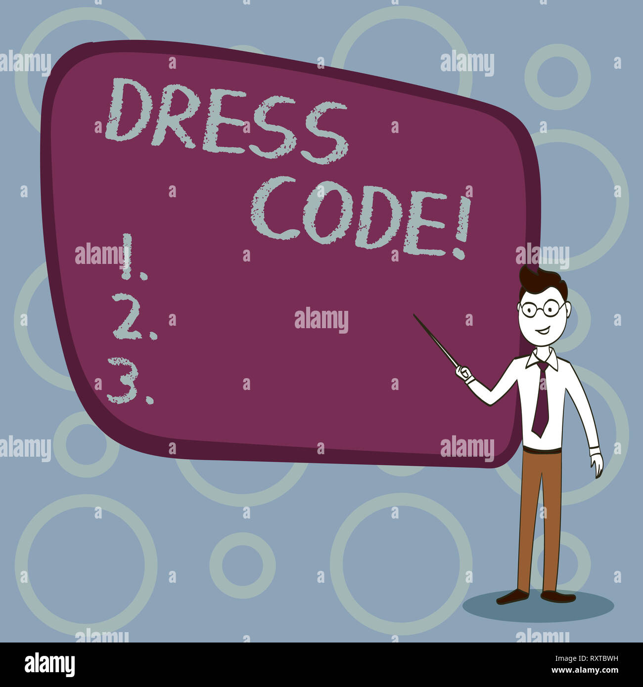 Text sign showing Dress Code. Business photo showcasing Rules of what ...