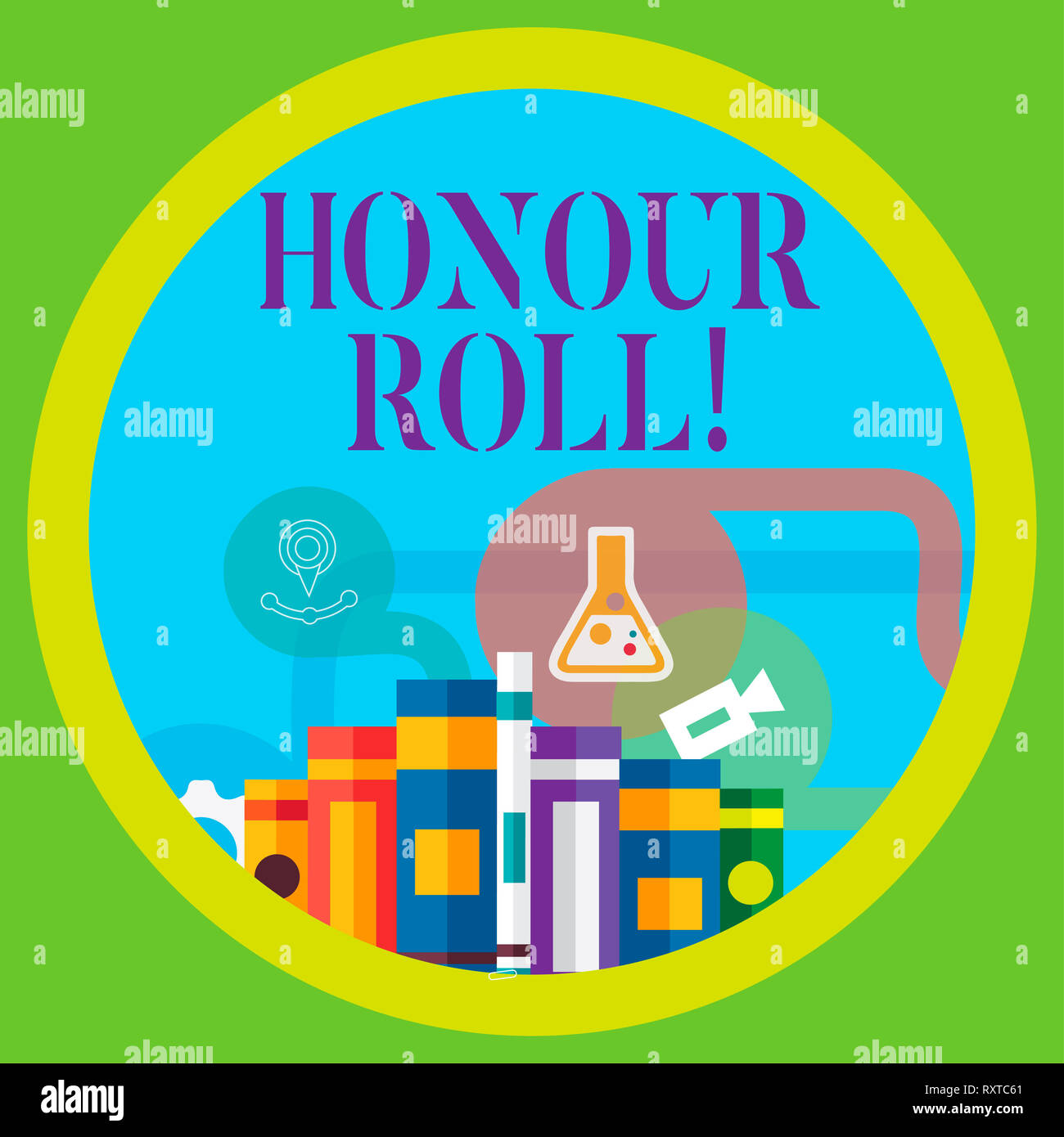 Conceptual hand writing showing Honour Roll. Concept meaning List of ...
