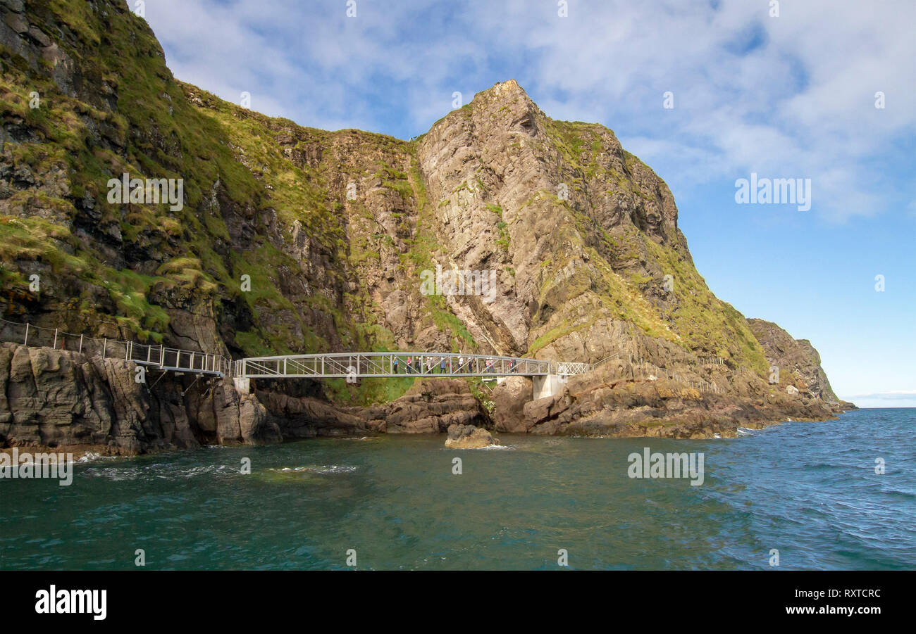 The gobbins cliff path hi-res stock photography and images - Alamy