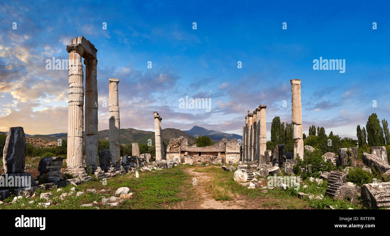 The Temple of Aphrodite at the centre of Aphrodisias. All that remains ...
