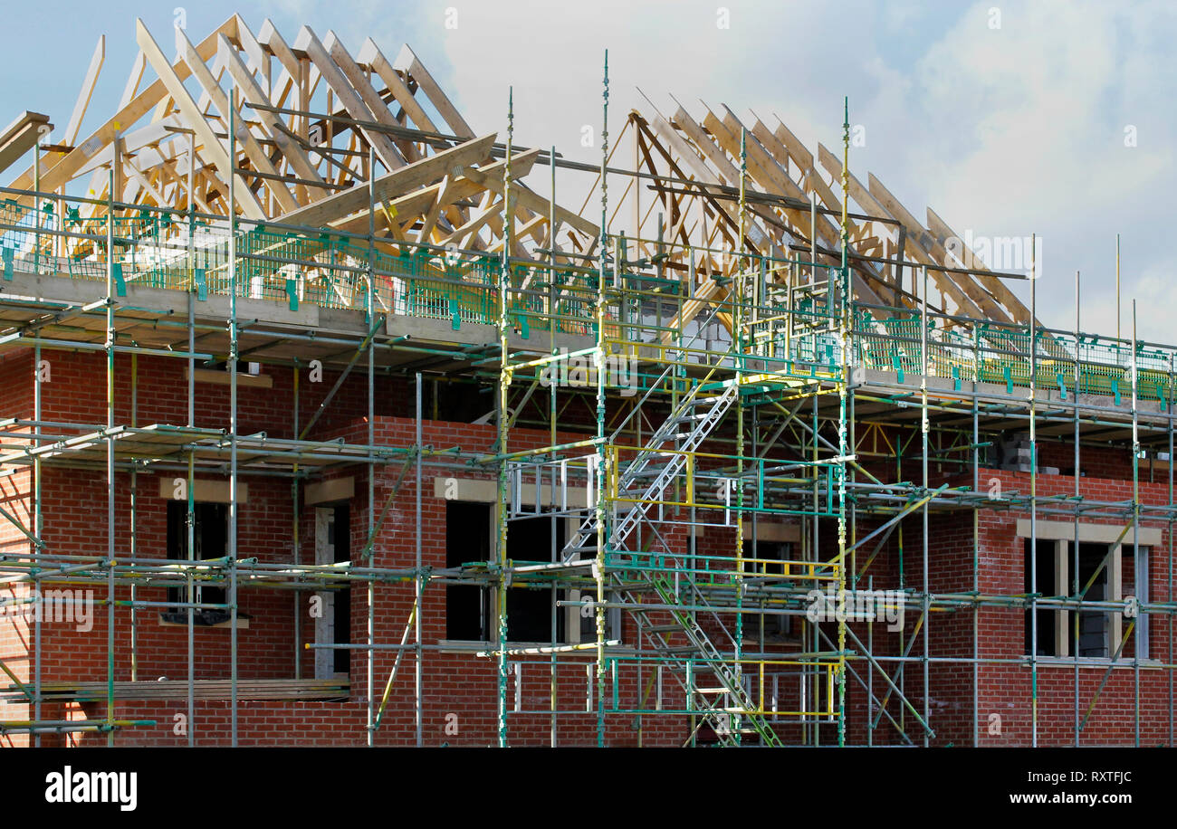 Building site for new build properties in the village of Wheatley ...