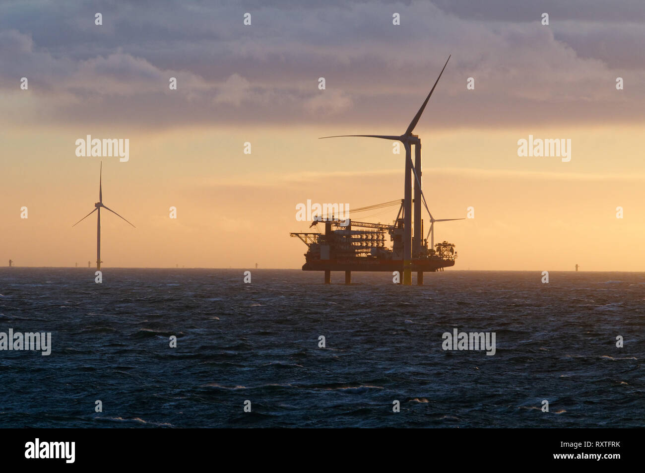Hornsea 1 offshore windfarm hi-res stock photography and images - Alamy