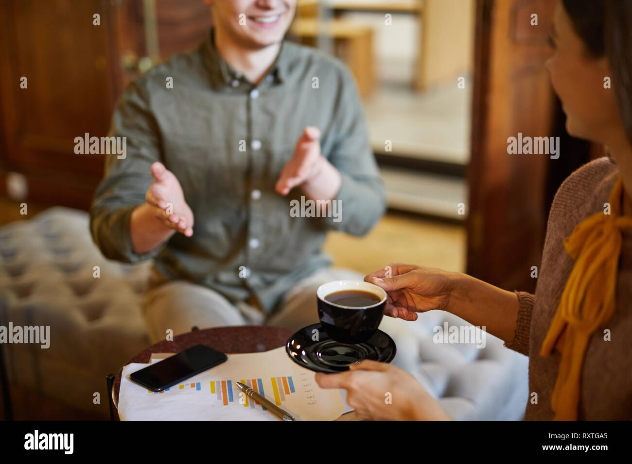 Break for tea Stock Photo - Alamy