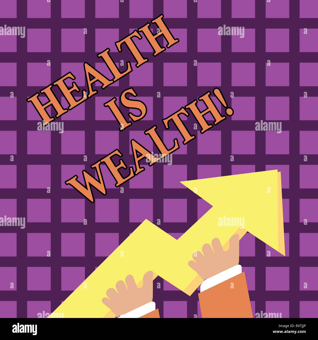 Text sign showing Health Is Wealth. Business photo showcasing being in ...