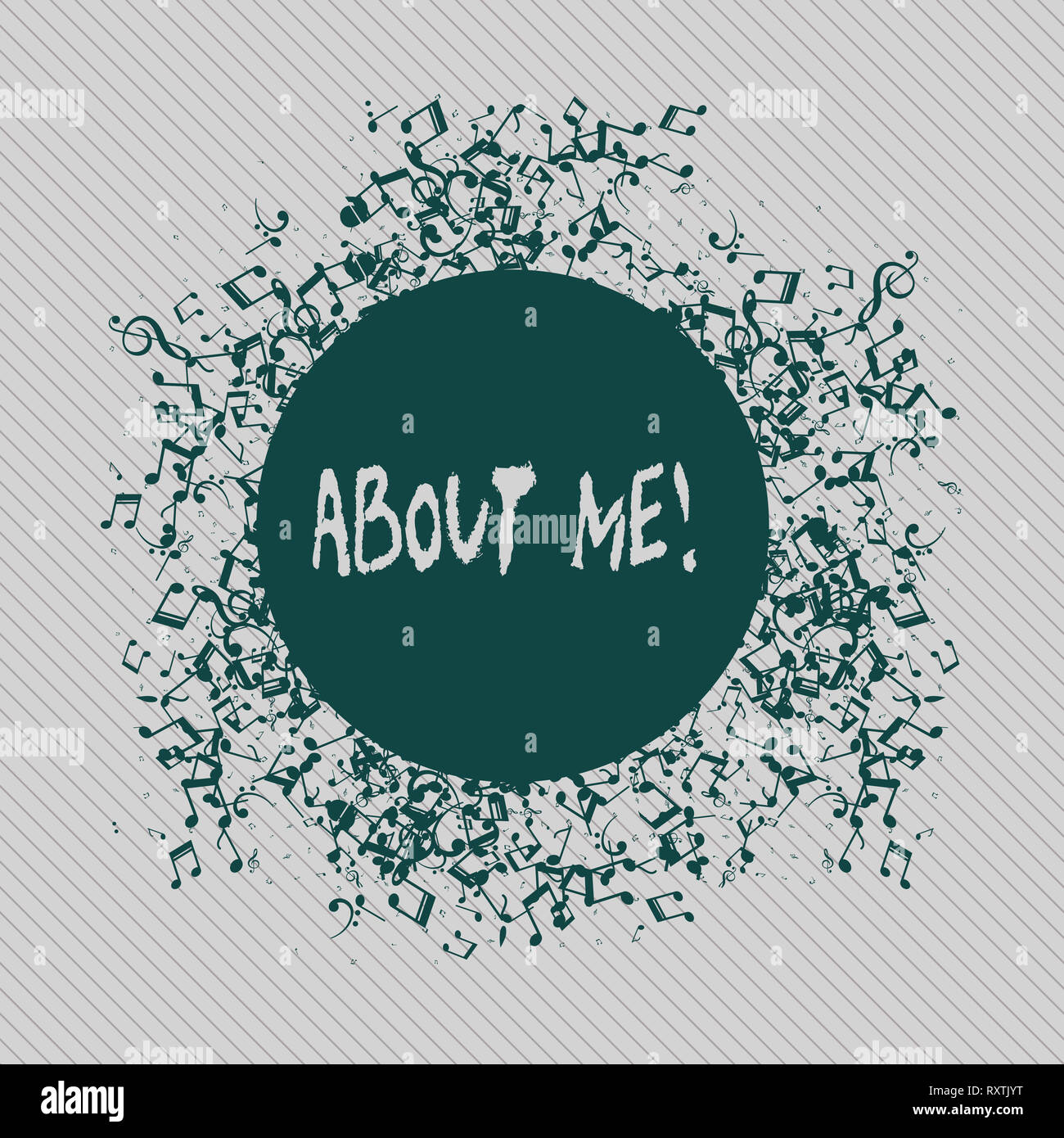 Conceptual hand writing showing About Me. Concept meaning Personality ...