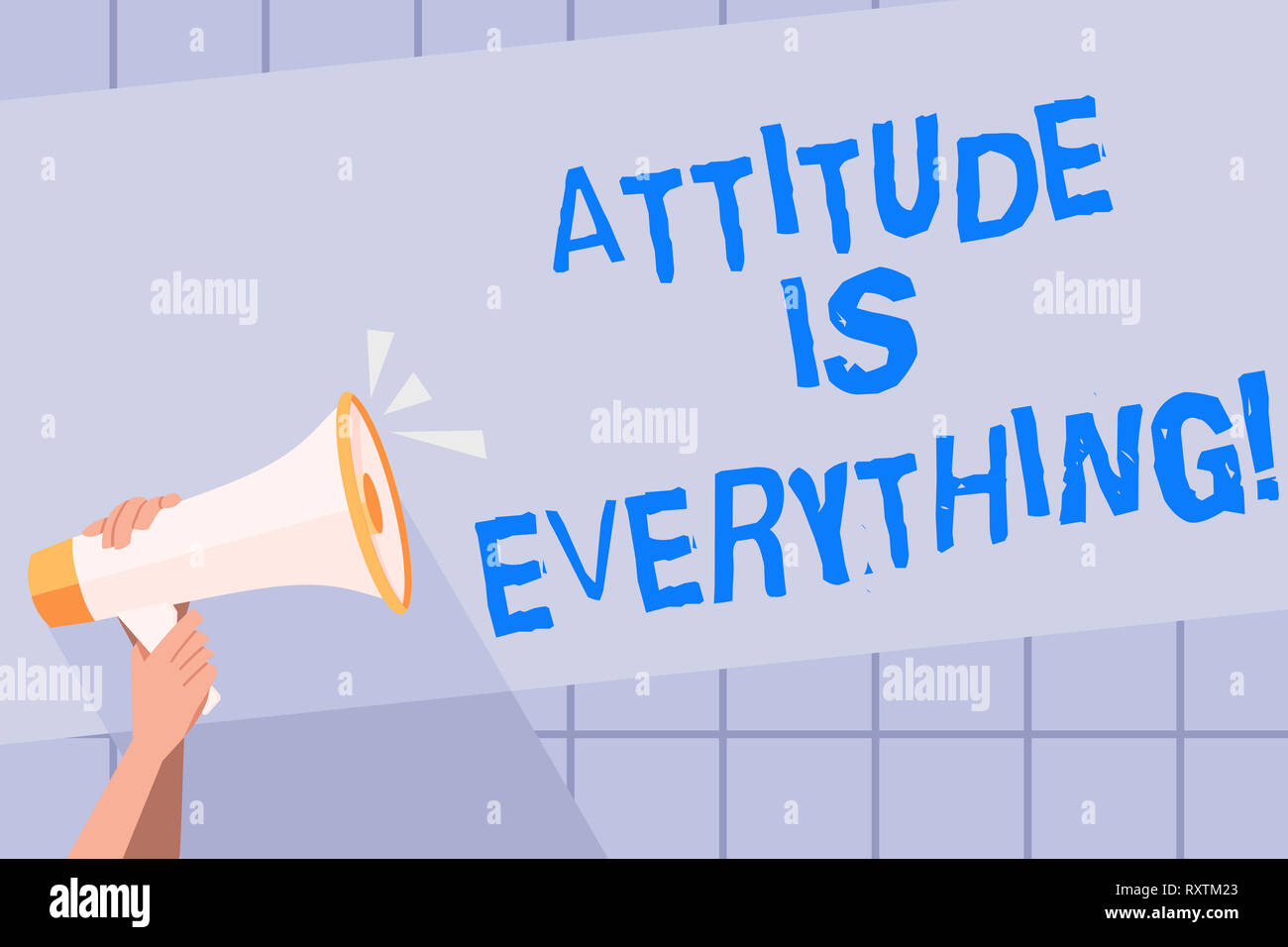 Handwriting text writing Attitude Is Everything. Conceptual photo ...