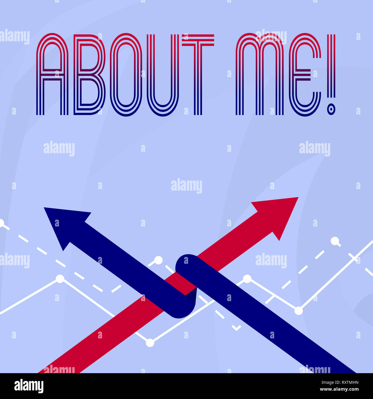 Conceptual hand writing showing About Me. Concept meaning Personality ...