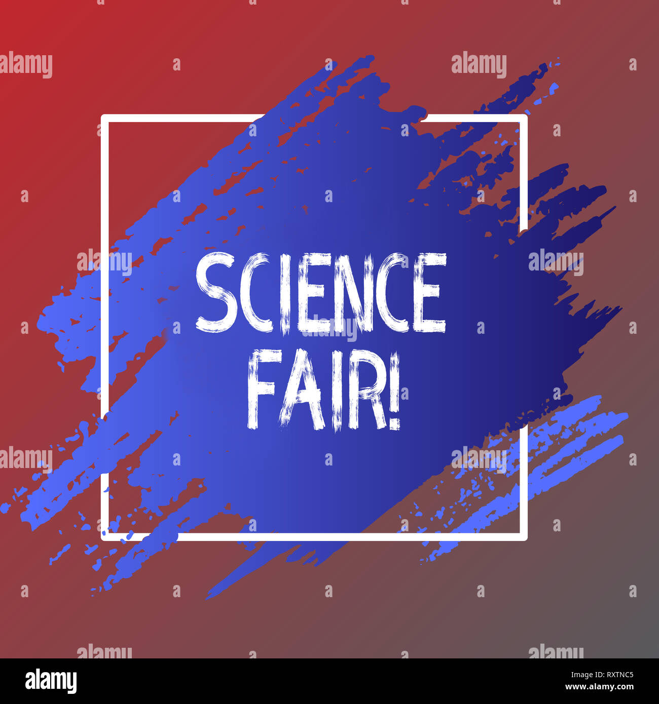 Text sign showing Science Fair. Business photo showcasing School ...