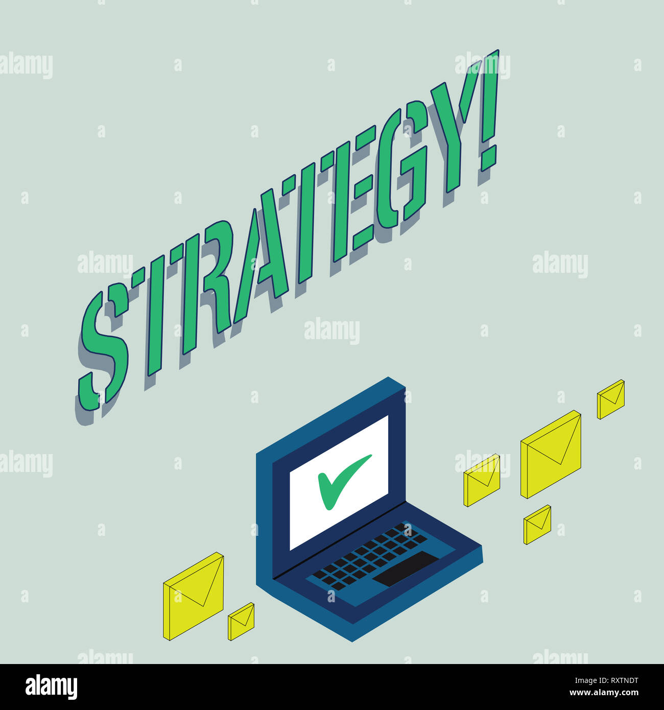 Writing note showing Strategy. Business concept for Group of ideas ...