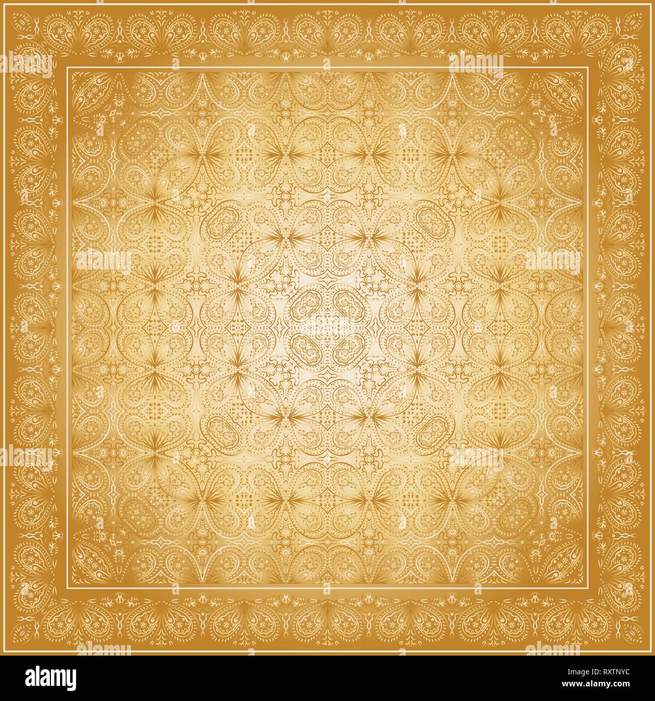 Bandana border Stock Vector Images - Alamy