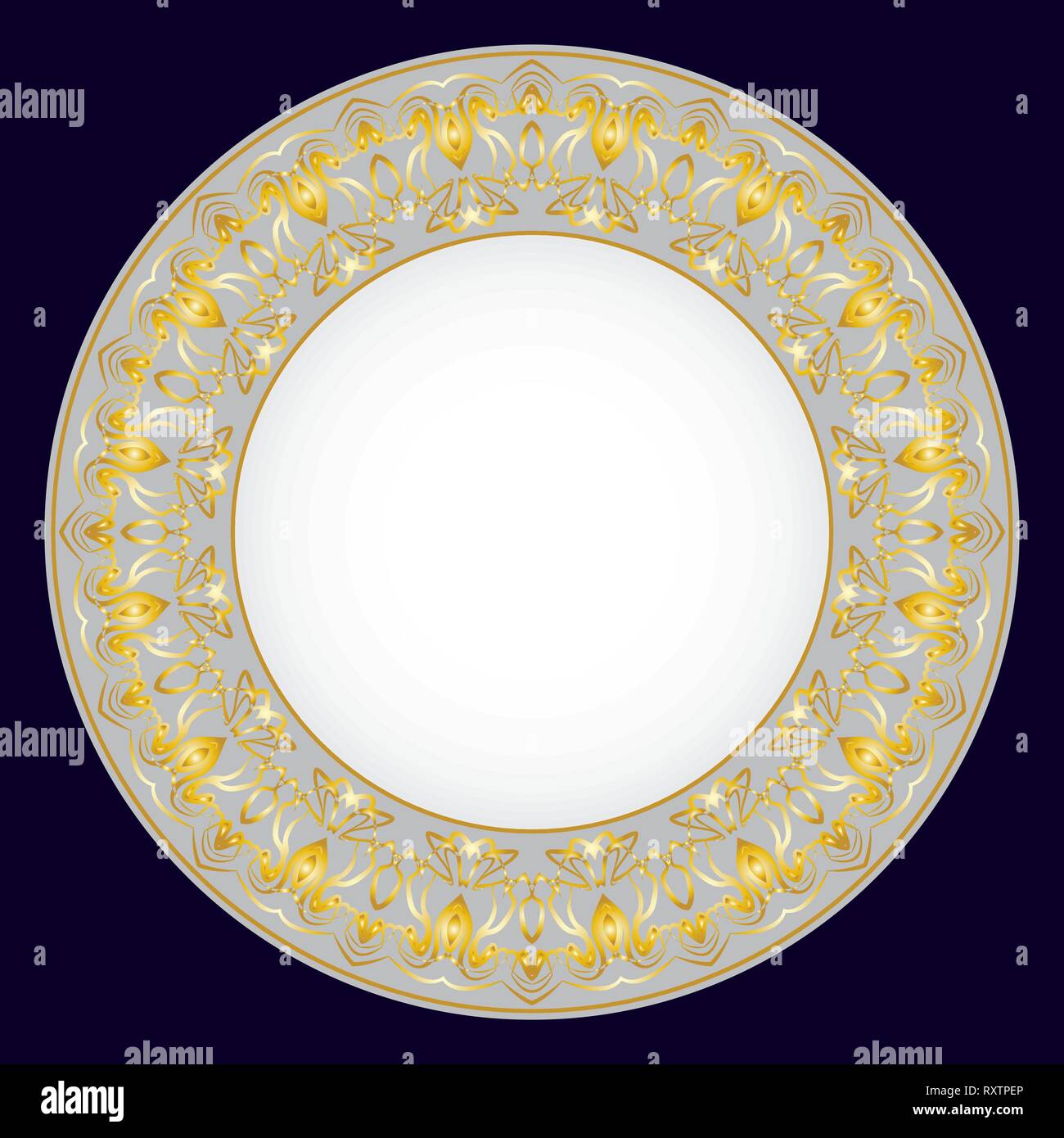 White light gray ceramic Stock Vector Images - Alamy