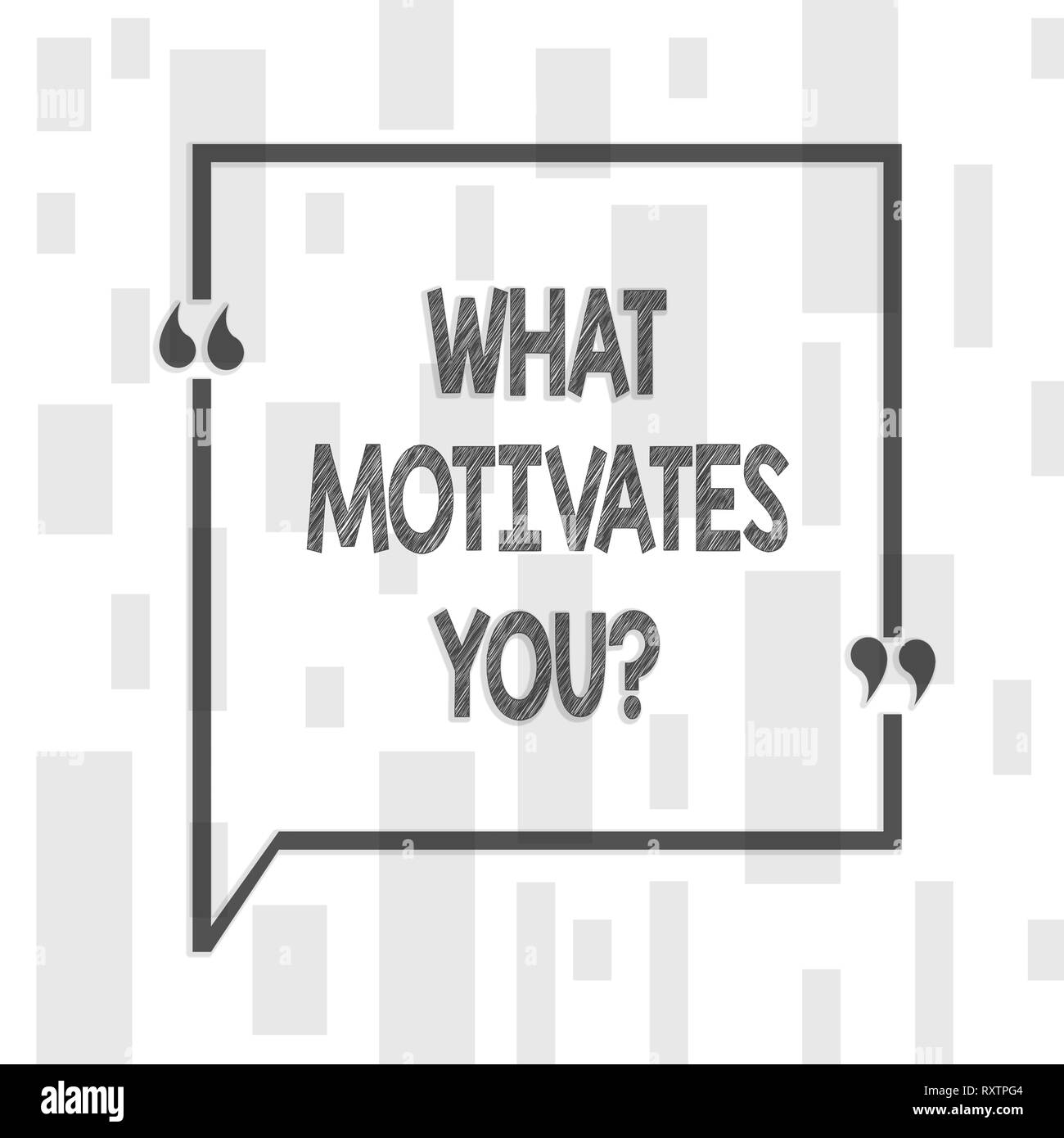 Handwriting text writing What Motivates Youquestion. Conceptual photo ...