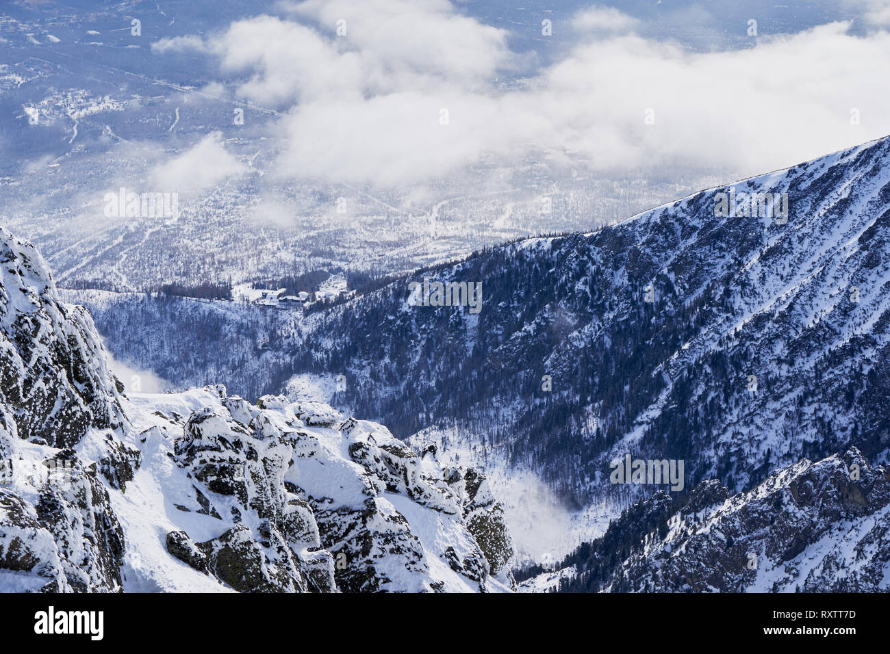 High Tatra in winter Stock Photo - Alamy
