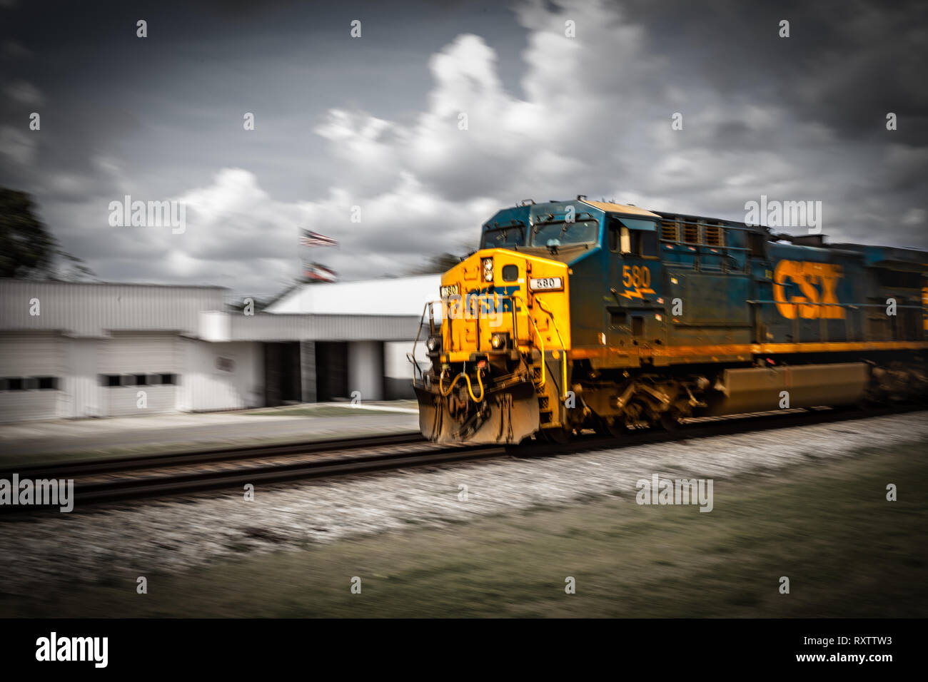Csx freight trains hi-res stock photography and images - Alamy