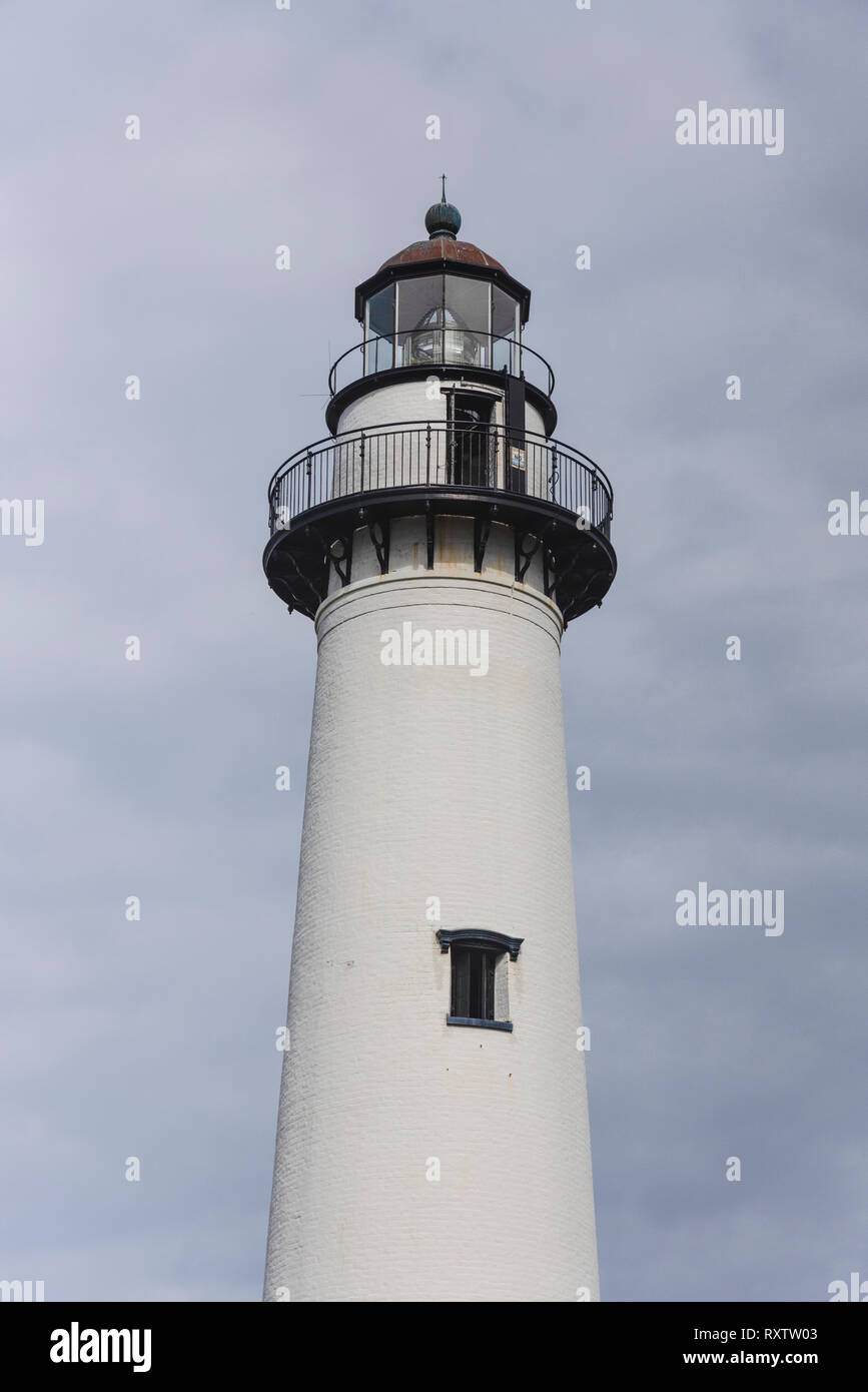 St simons lighthouse hi-res stock photography and images - Alamy