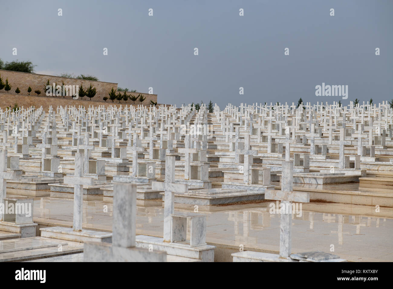 "Timvos" is a military graveyard in Cyprus. It was build in memory of ...