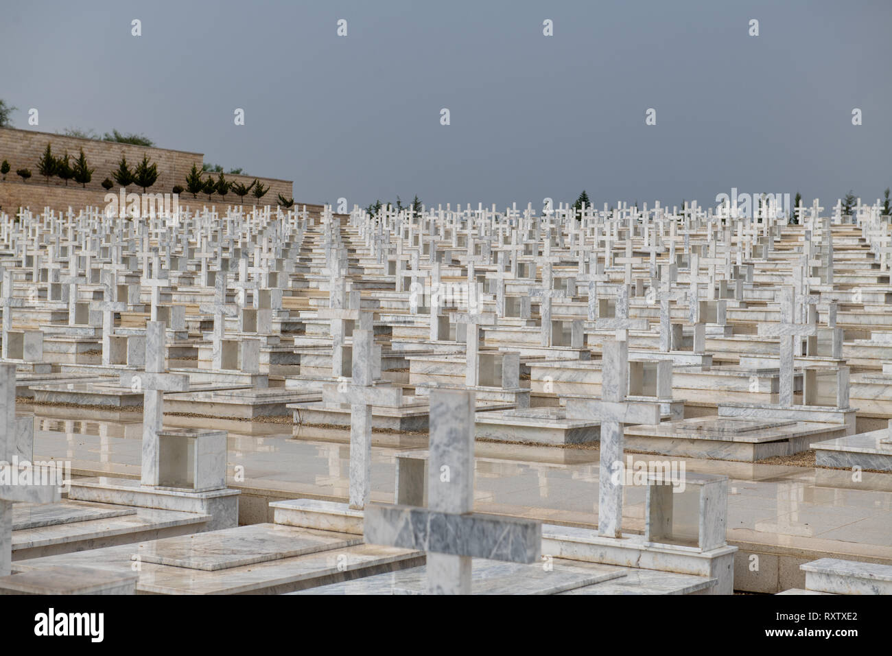 "Timvos" is a military graveyard in Cyprus. It was build in memory of ...
