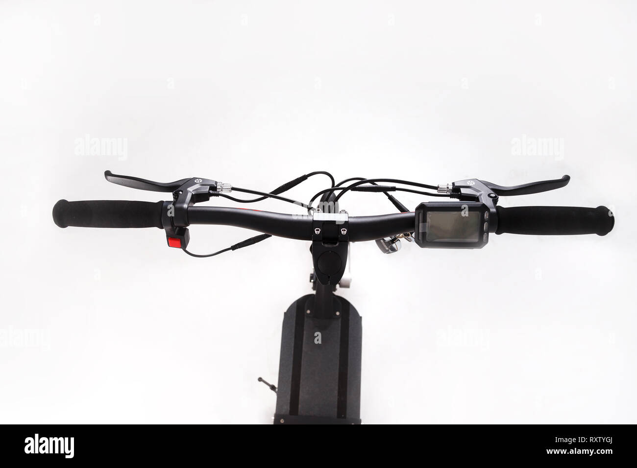 Scooter handlebar hi-res stock photography and images - Alamy