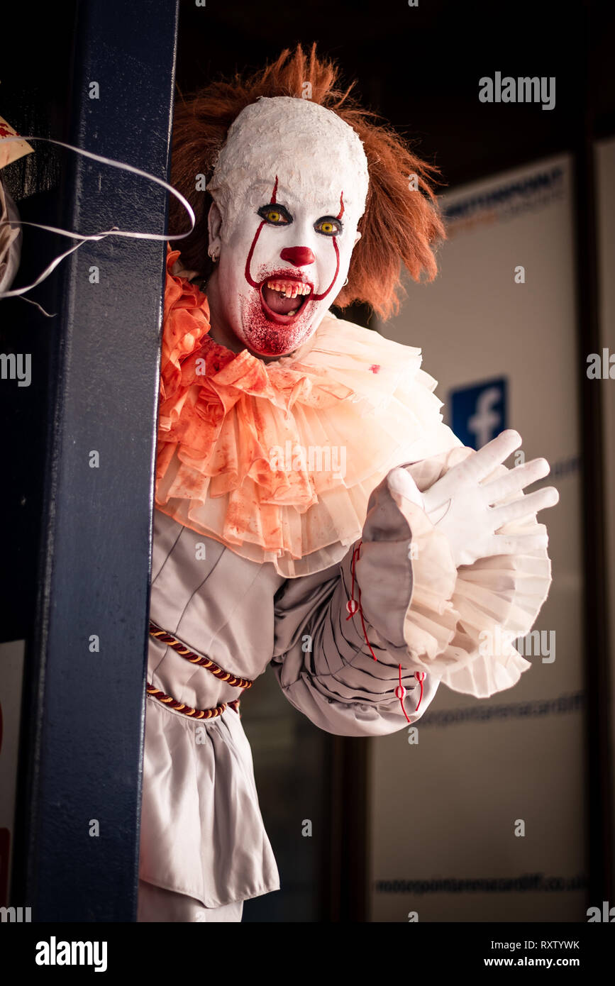 Cosplayers dressed as their favourite superheros or film characters in ...