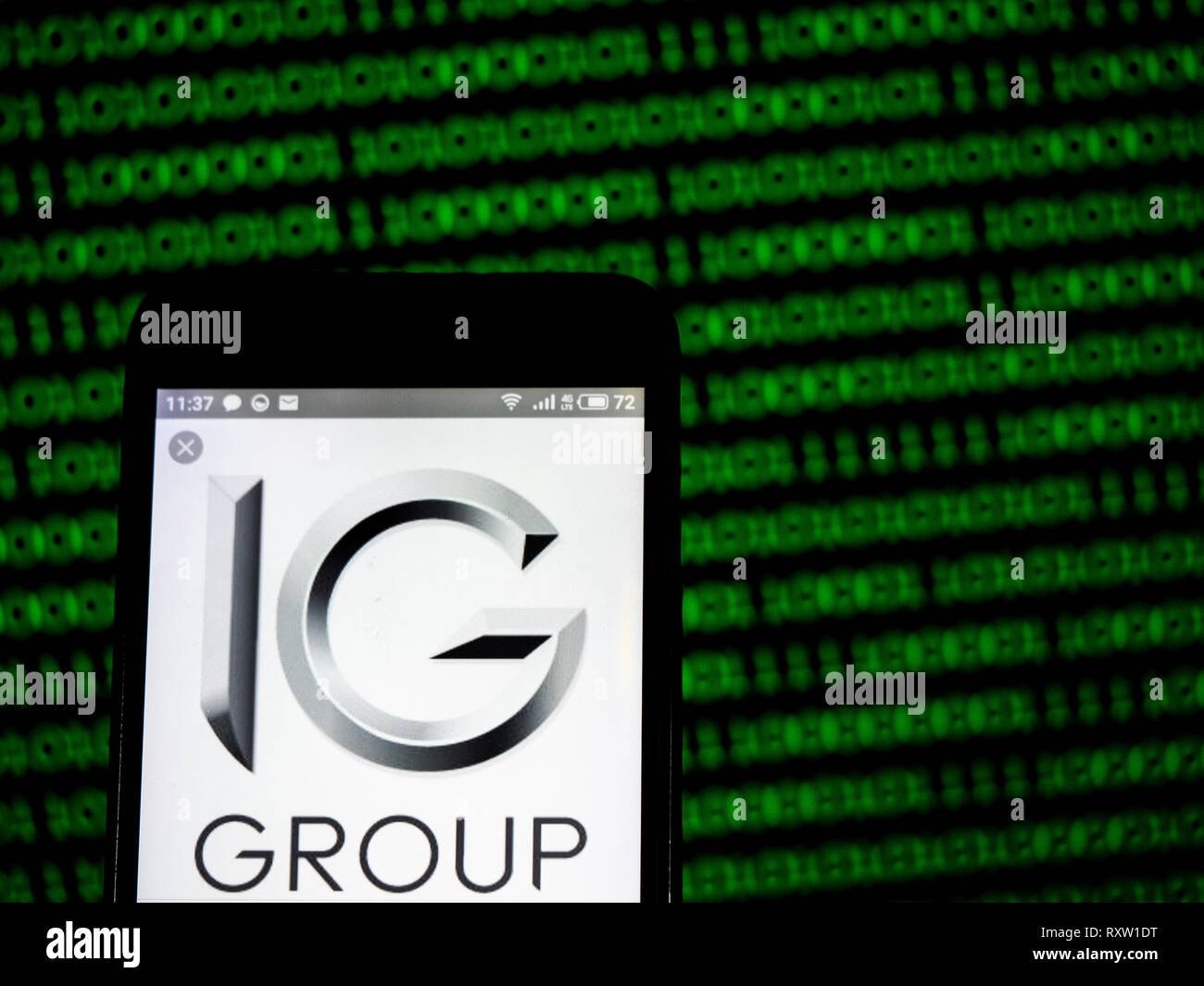 Ig group logo hi-res stock photography and images - Alamy