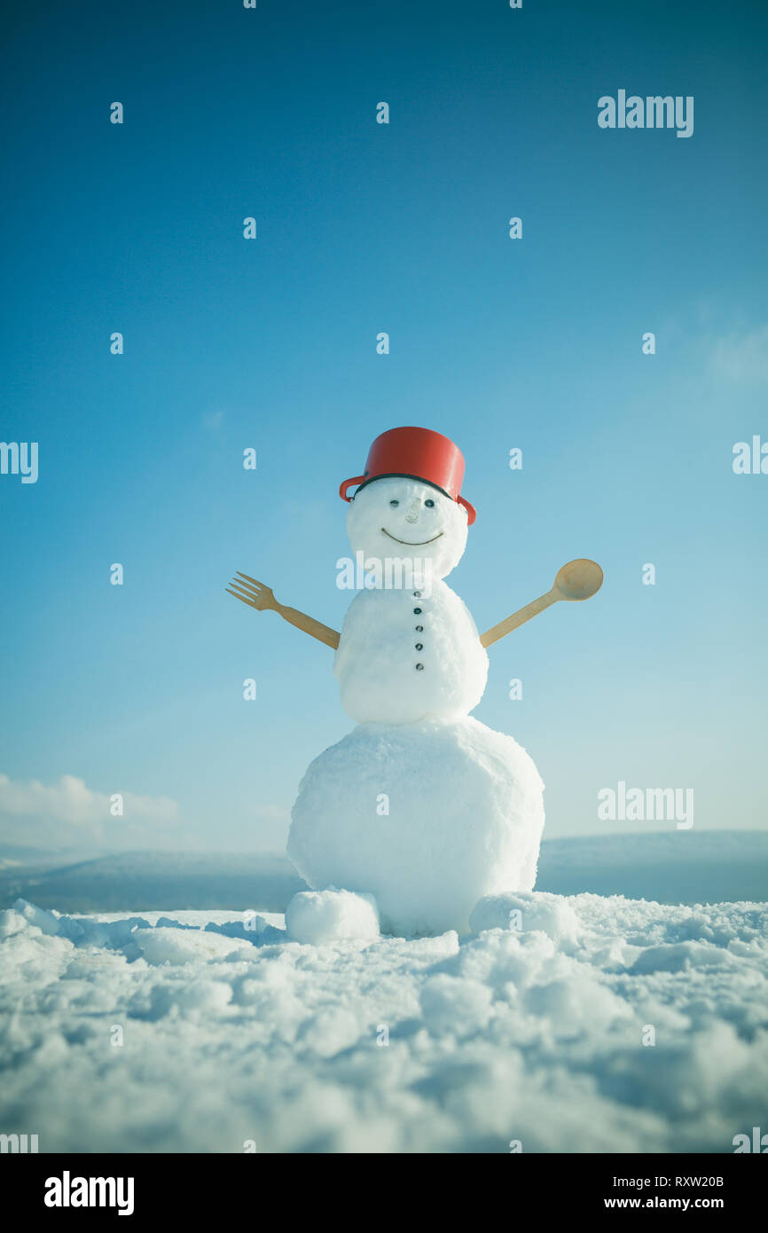 Snowman chef hi-res stock photography and images - Alamy